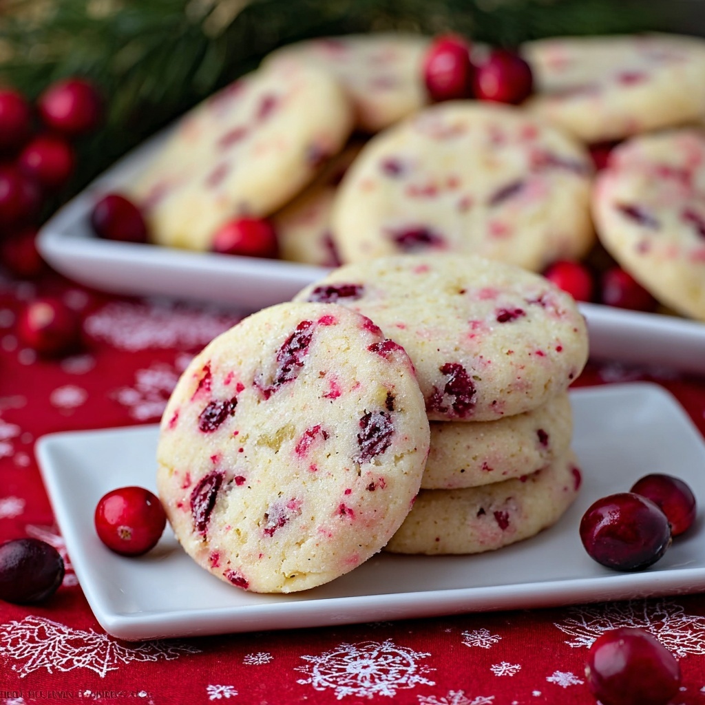 Cranberry Orange Shortbread Cookies Recipe – tastydailyeats
